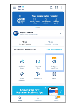How to create a campaign with Promote your Shop? - Paytm Business Blog