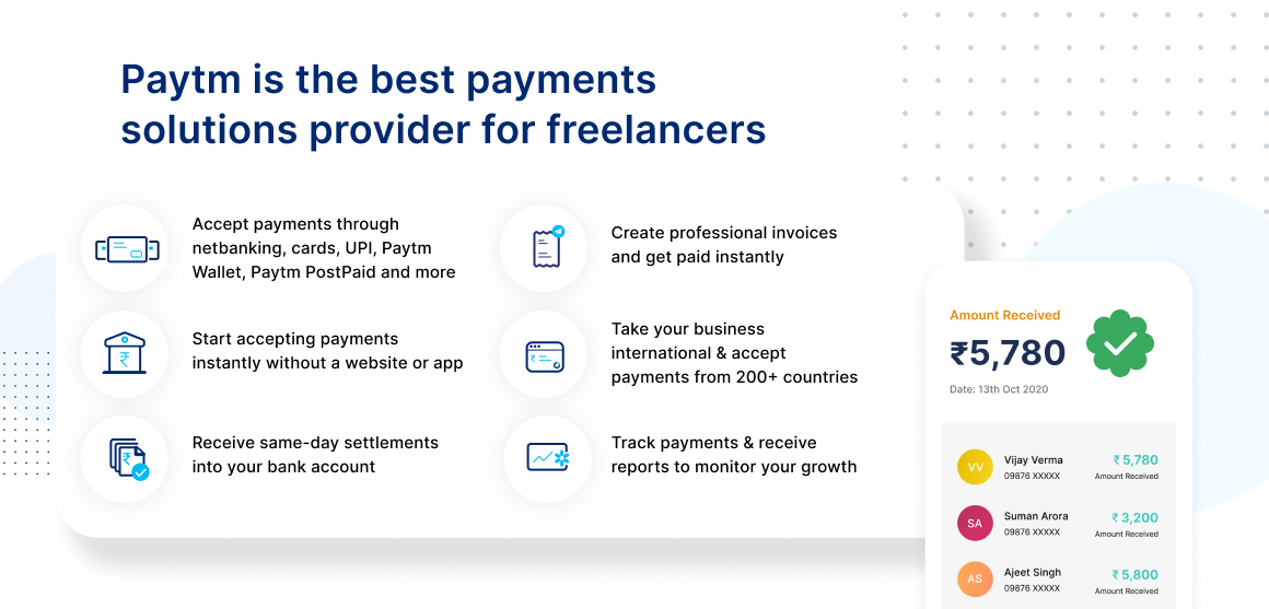 How Paytm Solves 4 Challenges Freelancers Face with Payments