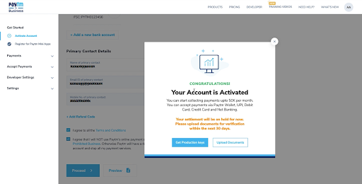 Payment Gateway Integration Tutorial for Developers - API Key Generation