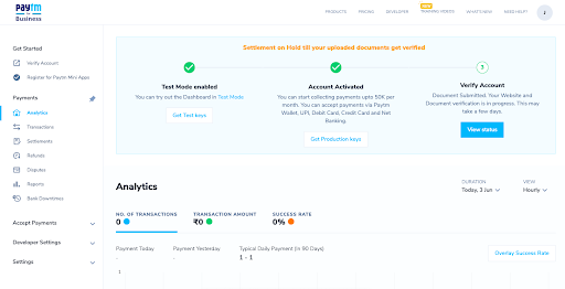 Payment Gateway Integration Tutorial for Developers - API Key Generation