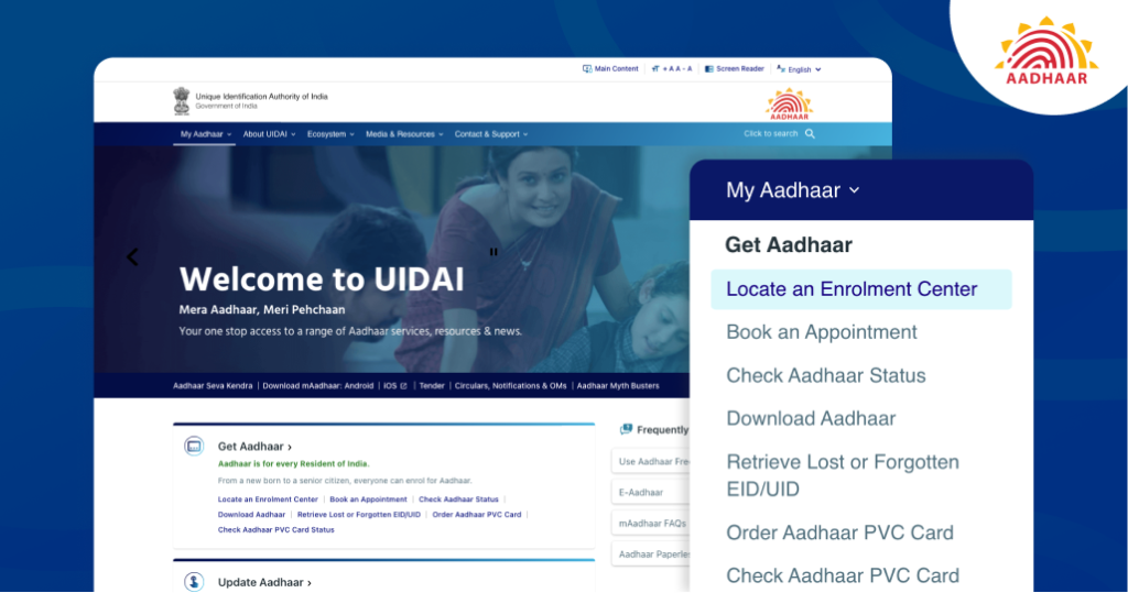 Aadhaar Card Update - Update Aadhar Card Online & Offline