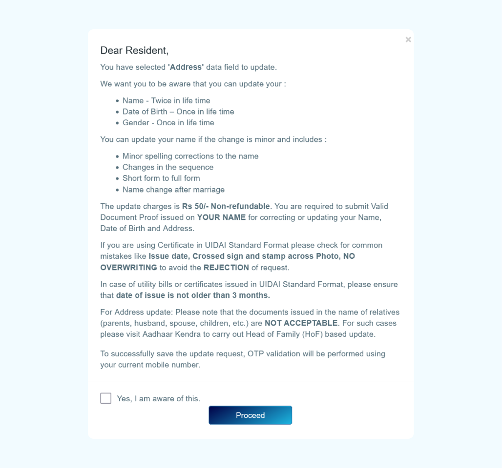 How to Update Address in Aadhaar Card in 2025?