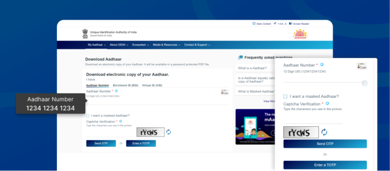 What is Masked Aadhaar Card, its Meaning & How to Download it?