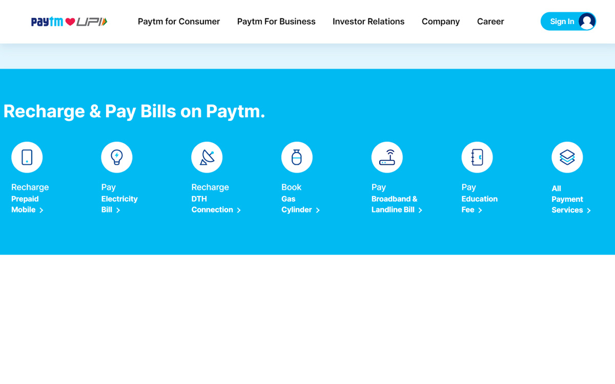 Steps to Make BSNL Recharge Online on Paytm App and Web