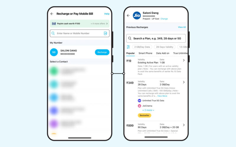 How to Make Jio Recharge Online Using Paytm App or Website in 2025?
