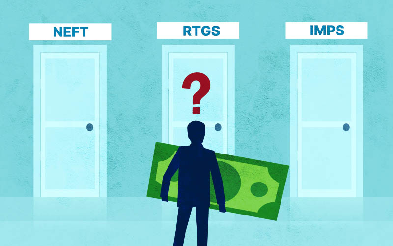 Detailed Comparative Difference Between NEFT, RTGS and IMPS