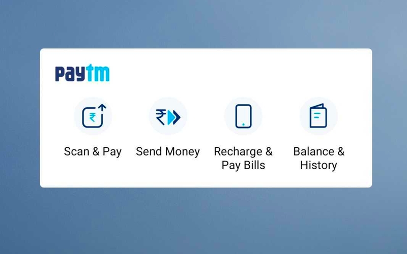 Paytm Widgets for Android | Paytm Blog