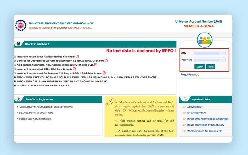 How to Login to EPFO Member Portal in 2025?