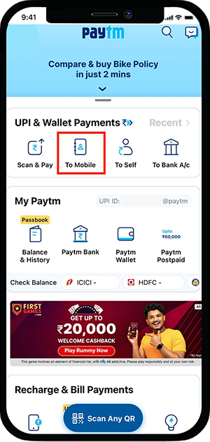 Paytm UPI Money Transfer - Guideline to Make and Receive UPI Money Transfer