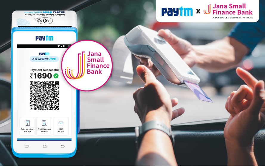Paytm Partners with Jana Small Finance Bank for Deployment of Card ...