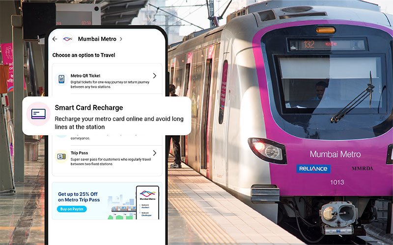 How to Recharge Mumbai Metro Card Online With Paytm?
