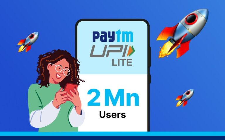Paytm UPI LITE crosses 2 million users | Paytm Blog