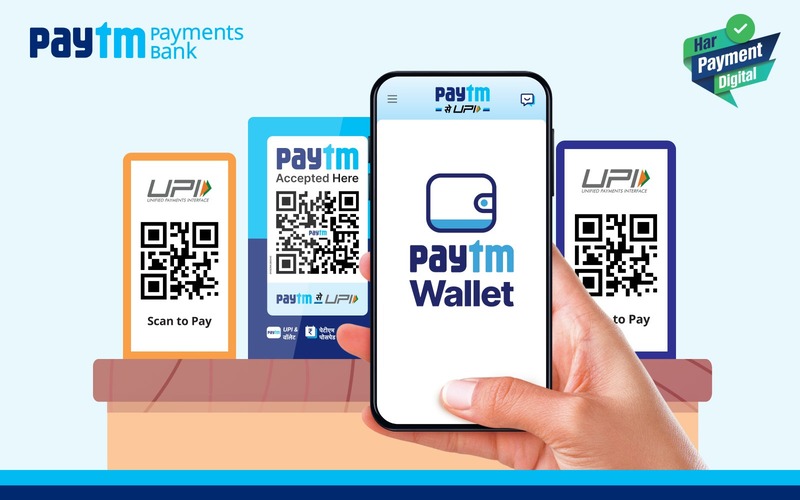 Paytm Wallet is now universally acceptable on all UPI QRs | Paytm Blog