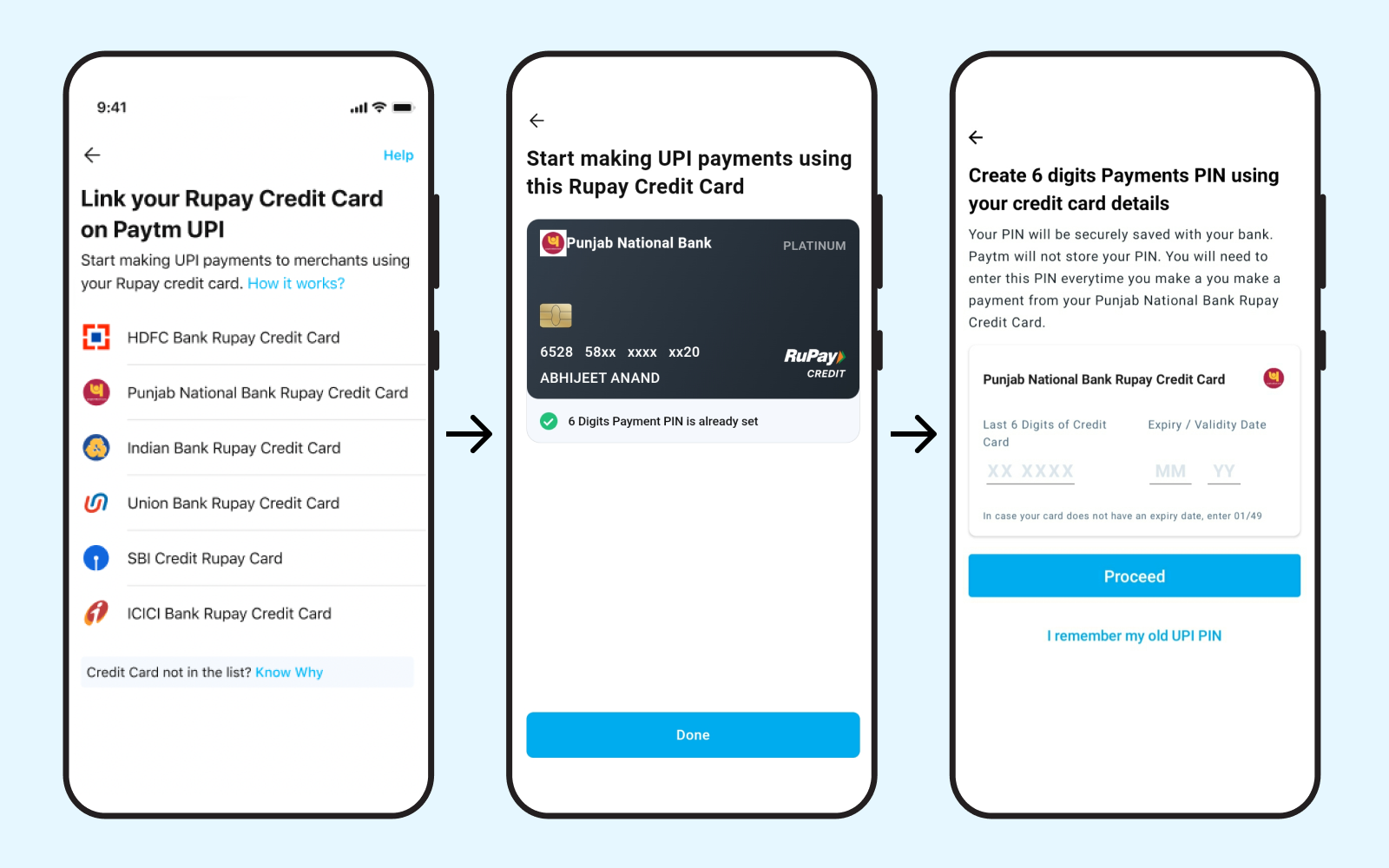 Scan any UPI QR code, pay with your RuPay Credit Card!