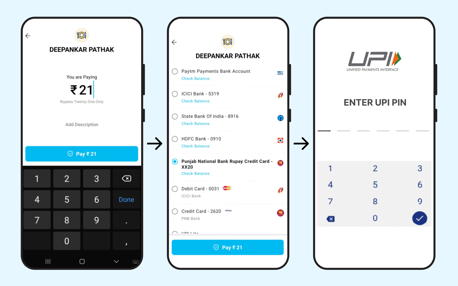 Scan any UPI QR code, pay with your RuPay Credit Card!