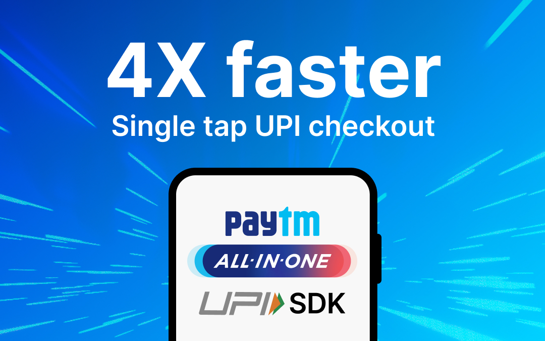 Launching Paytm UPI SDK, an industry leading innovation for businesses to drive ease for its ...