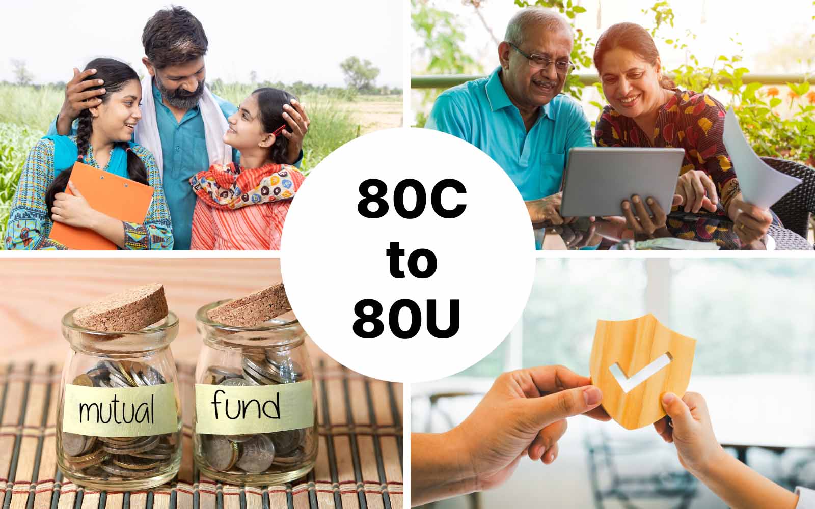 Comprehensive Guide to Income Tax Deductions: Section 80C to 80U