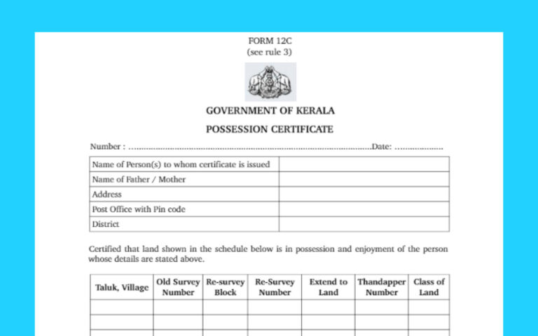 What is Possession Certificate - A Detailed Guide