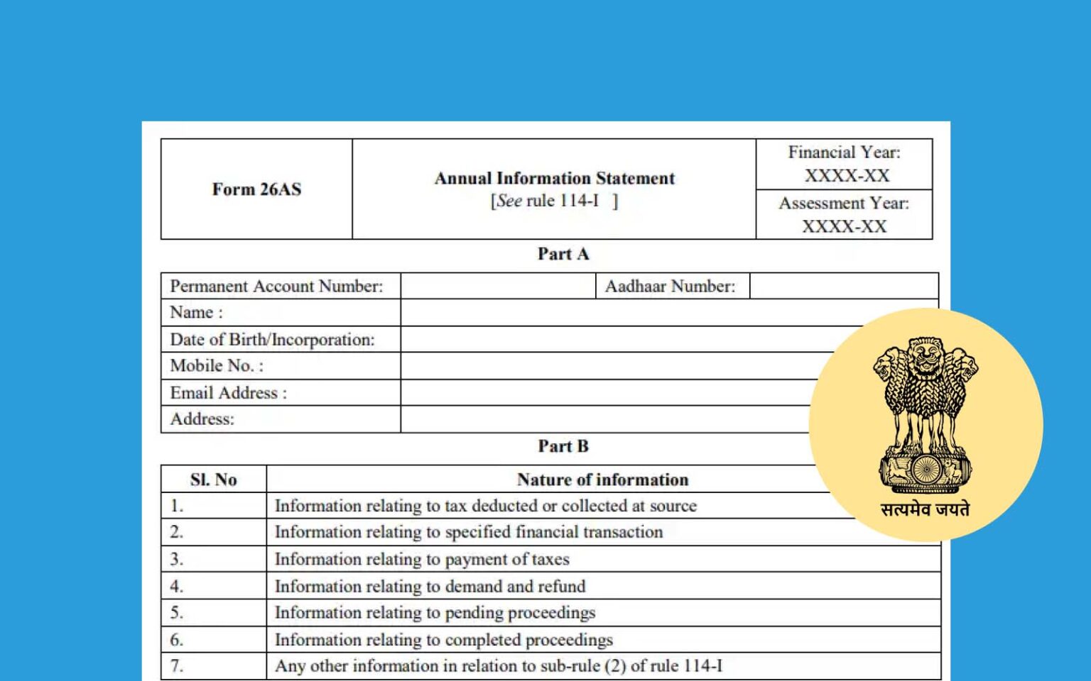 Your Handy Guide to Understand Form 26AS