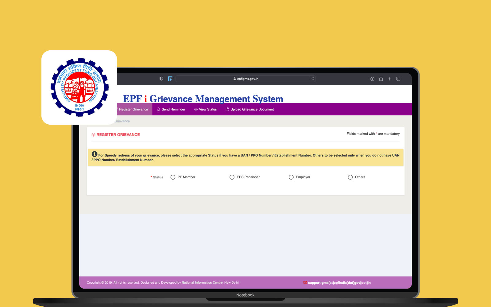 Here’s How You Can Register for an EPFiGMS Grievance