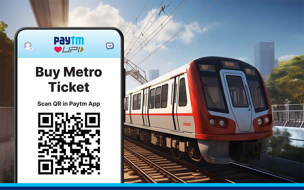 Making metro travel seamless with our iconic Paytm App - buy QR tickets with just a scan | Paytm ...
