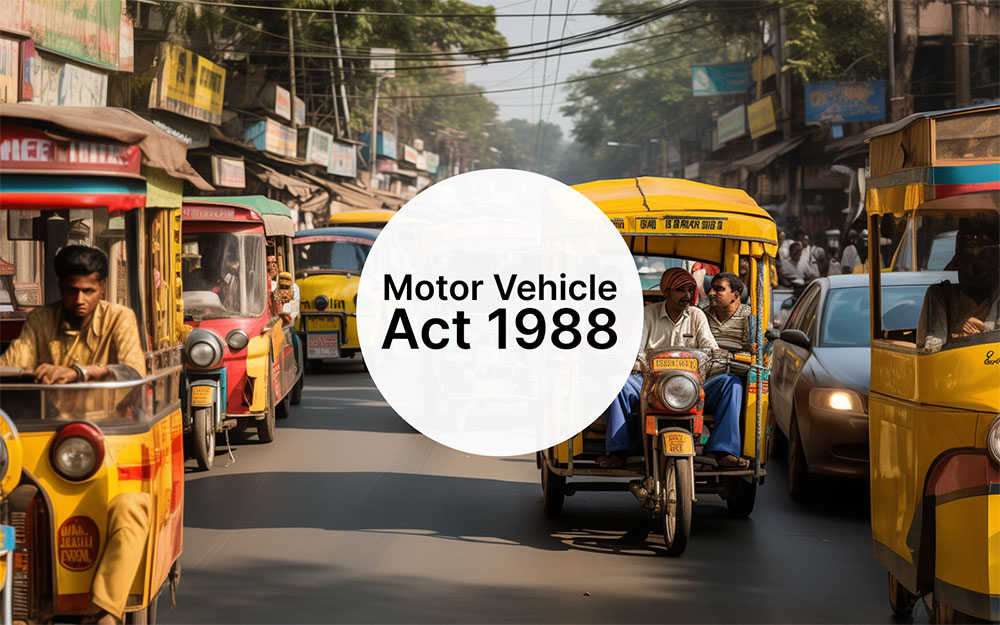 Motor Vehicles Act 1988: List of Traffic Fines & Offences