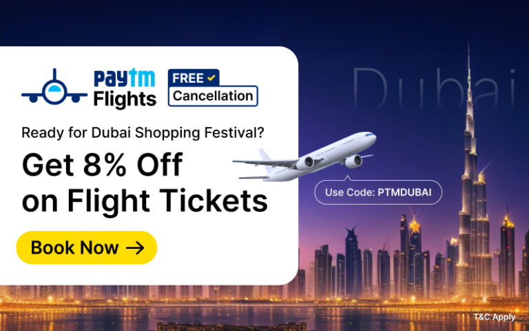 Paytm brings exclusive discounts on flight tickets for users attending Dubai Shopping Festival ...