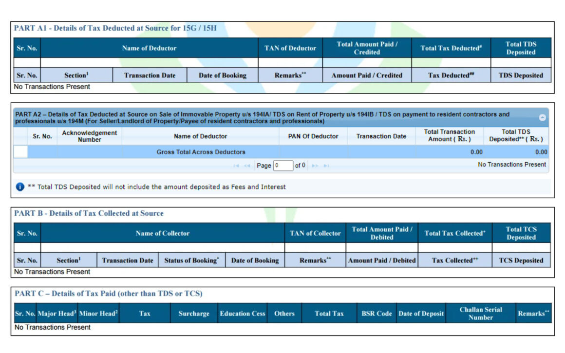 Your Handy Guide to Understand Form 26AS