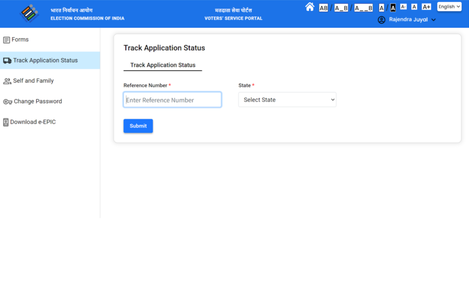 Check Your Voter ID Card Status or Election Card Status Online or ...