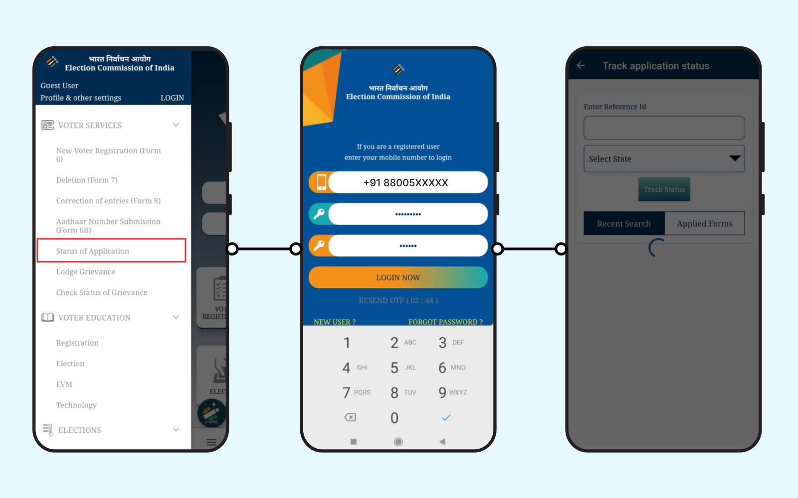 Check Your Voter ID Card Status or Election Card Status Online or ...