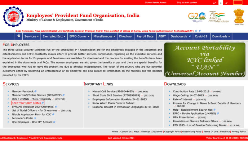 How To Check EPF Claim Status Using Online & Offline Methods?