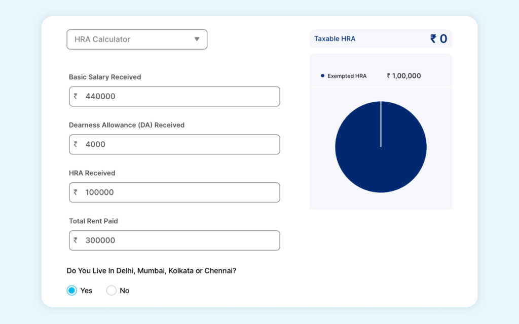 HRA Calculation: How to Calculate House Rent Allowance Online