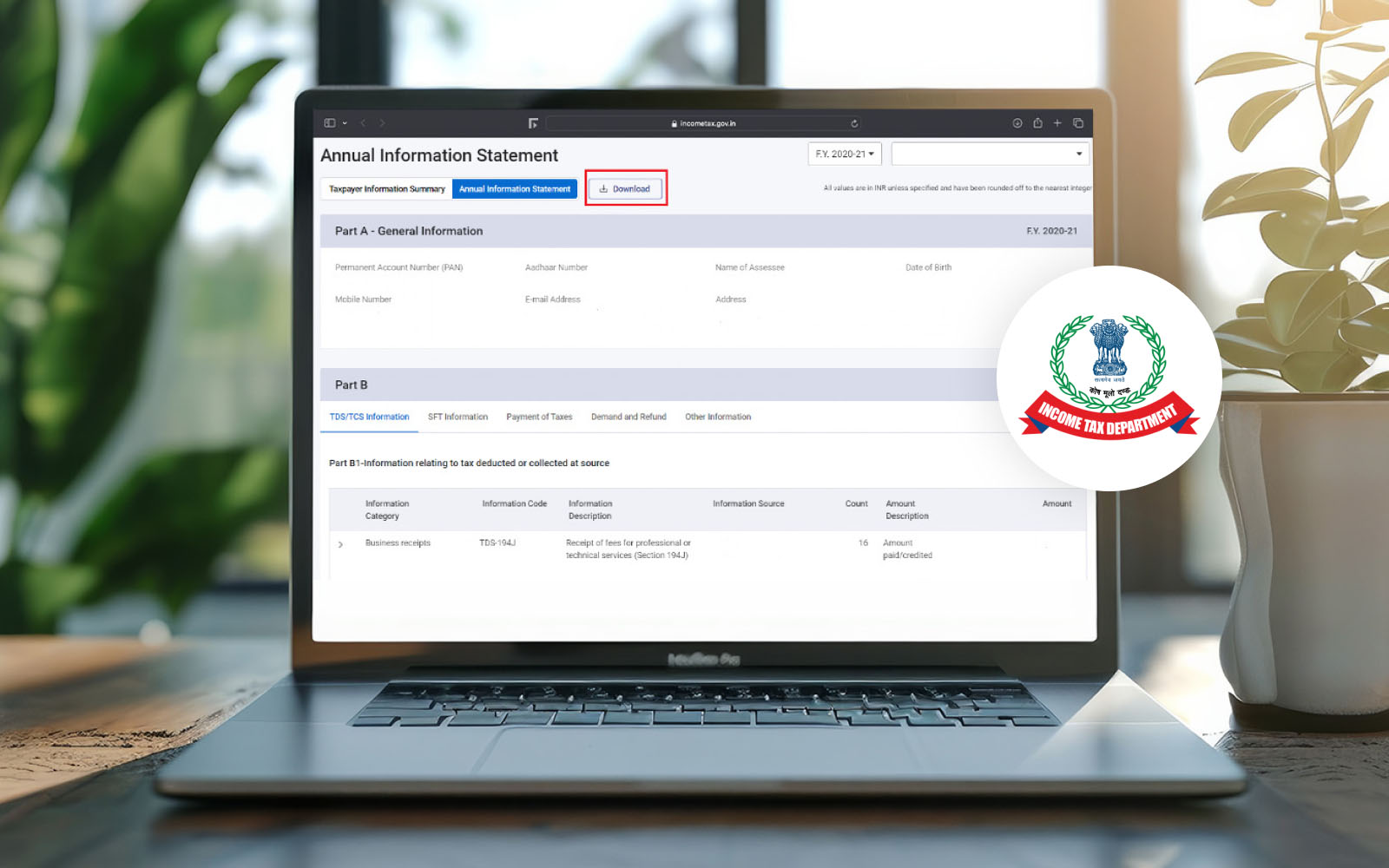 Annual Information Statement: Features, Statement, Document Password ...