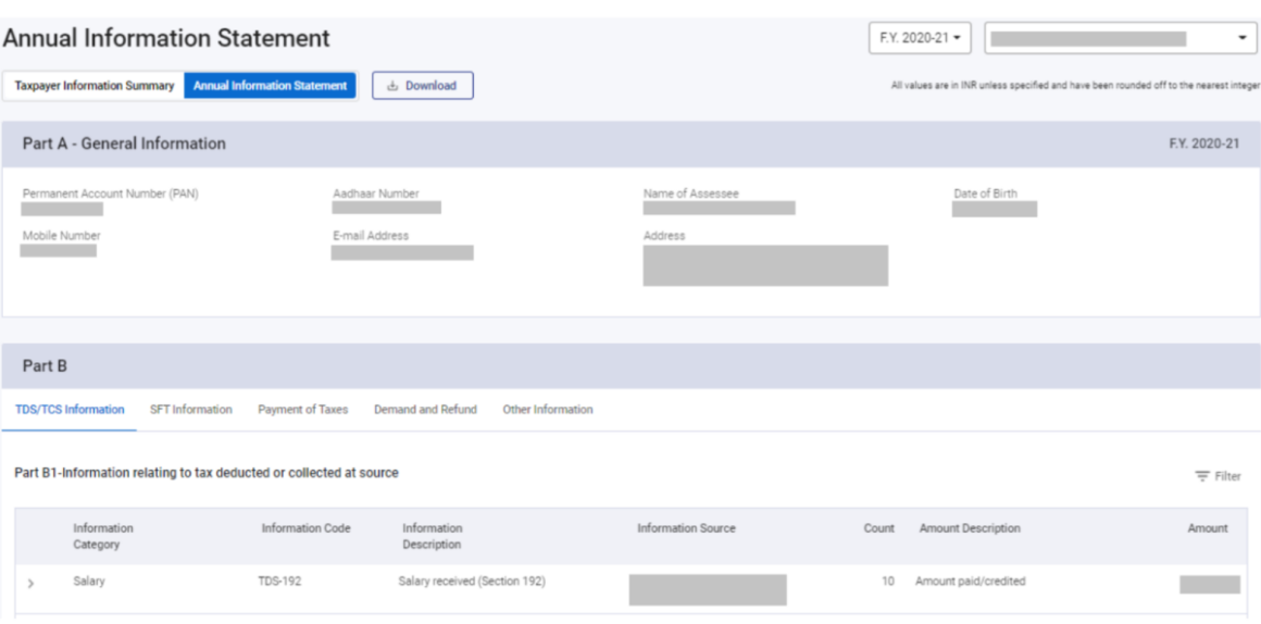 Annual Information Statement: Features, Statement, Document Password & Register on AIS App