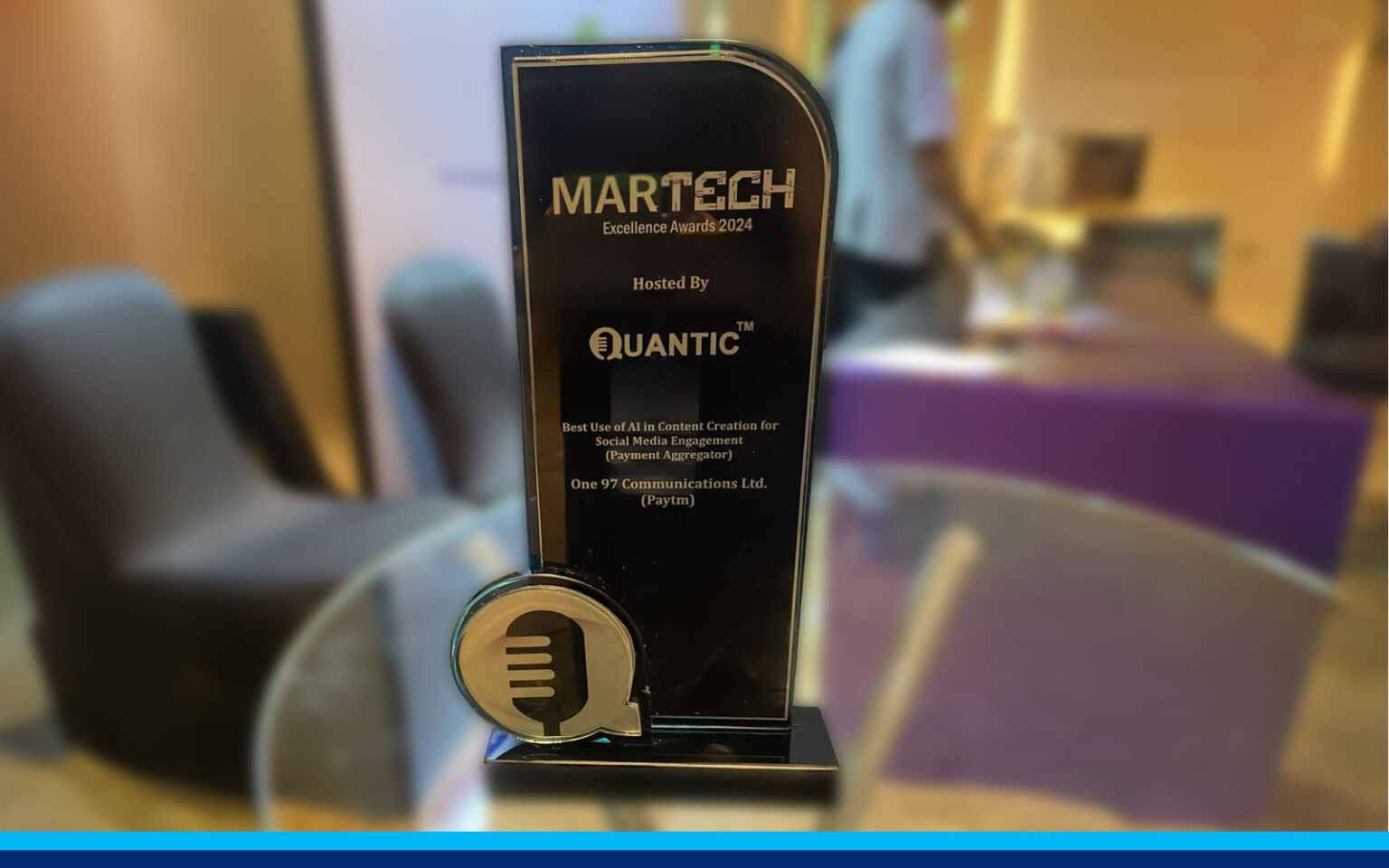 Paytm wins Quantic India MarTech Awards 2024 for ‘Freedom Festival' campaign | Paytm Blog