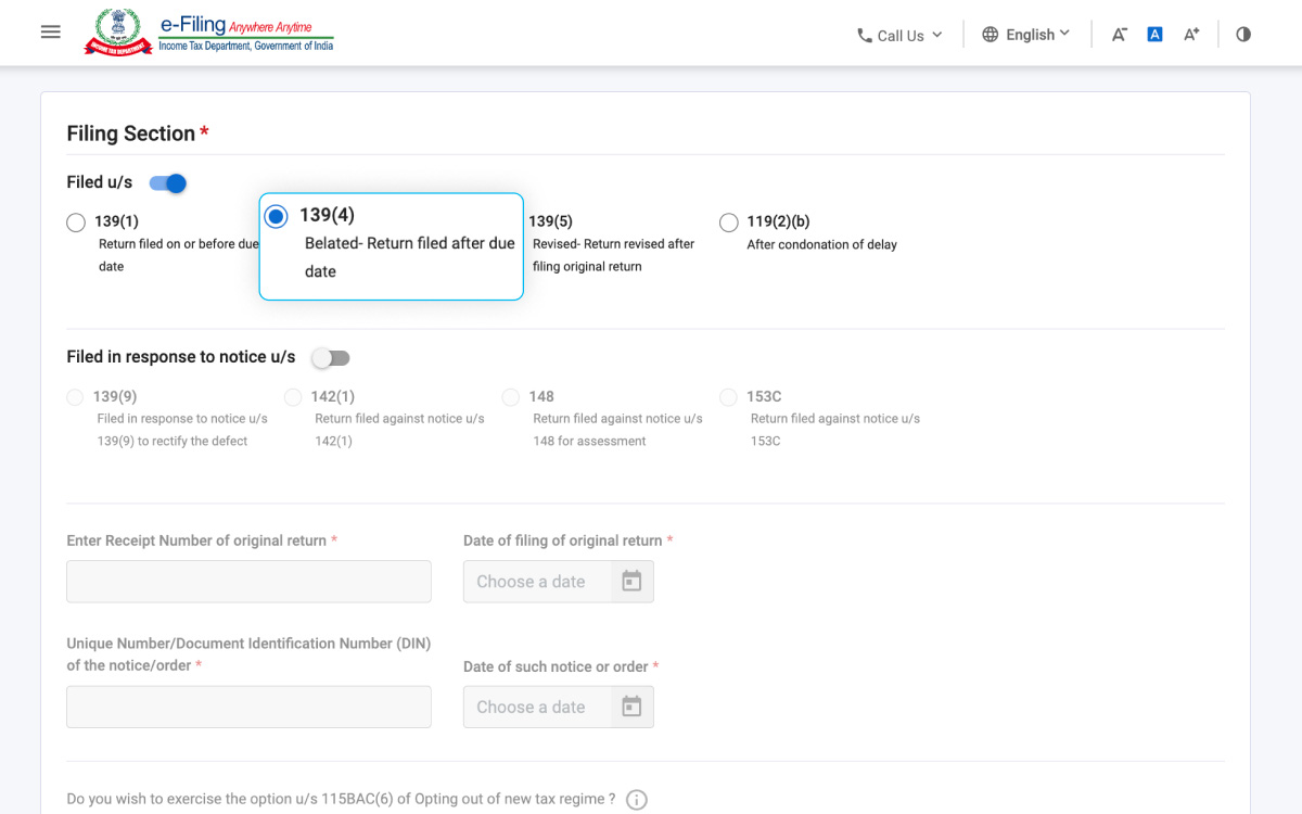 How to File IT Returns After Due Date in 2025?