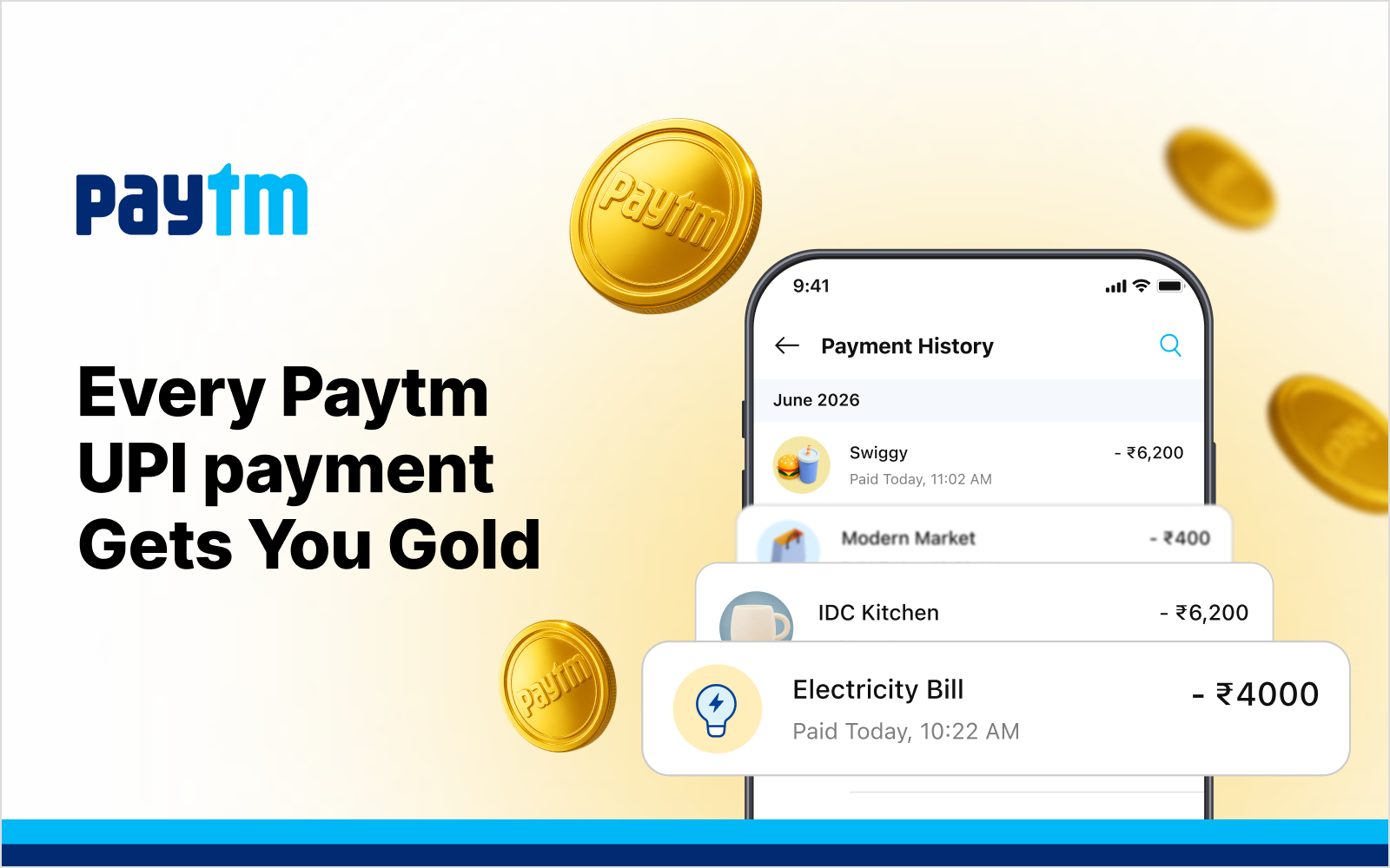 Every Paytm UPI Payment You Make is Building Your Gold Portfolio ...